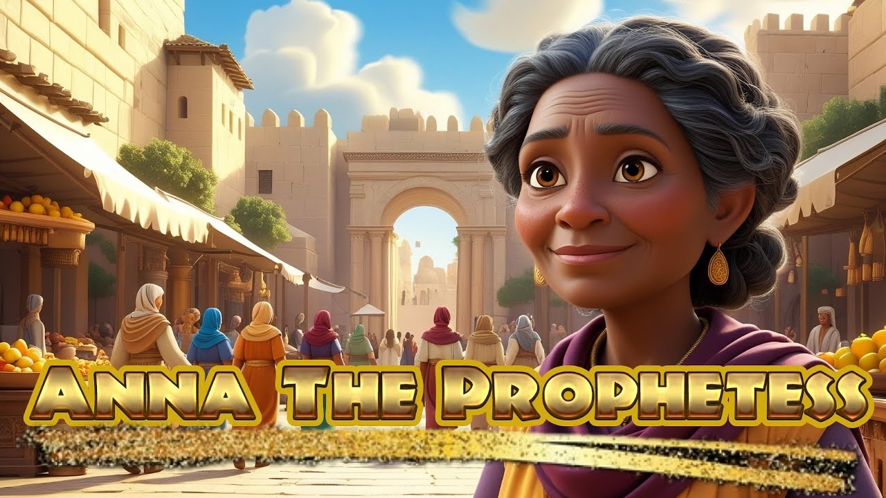 Anna the Prophetess Meets Baby Jesus | Animated Bible Story For Kids ...
