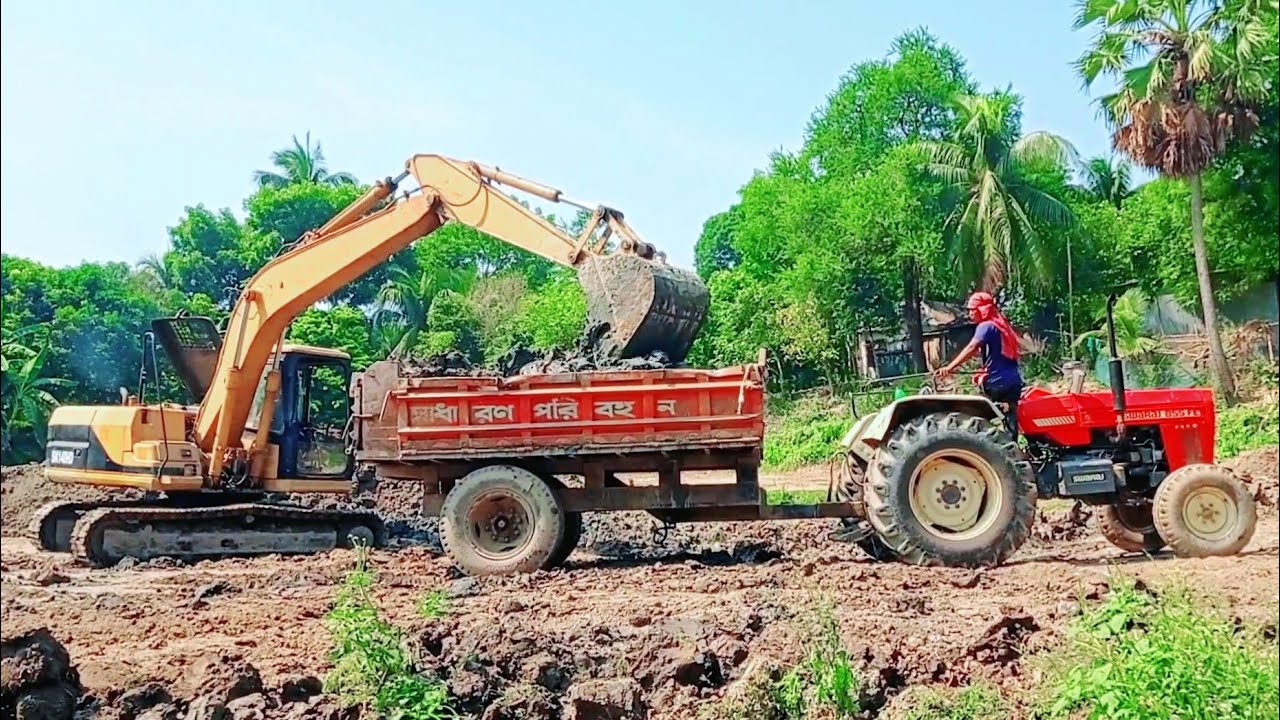 Best excavator working video 2024 🔴 Big Kobelco excavator loading ...