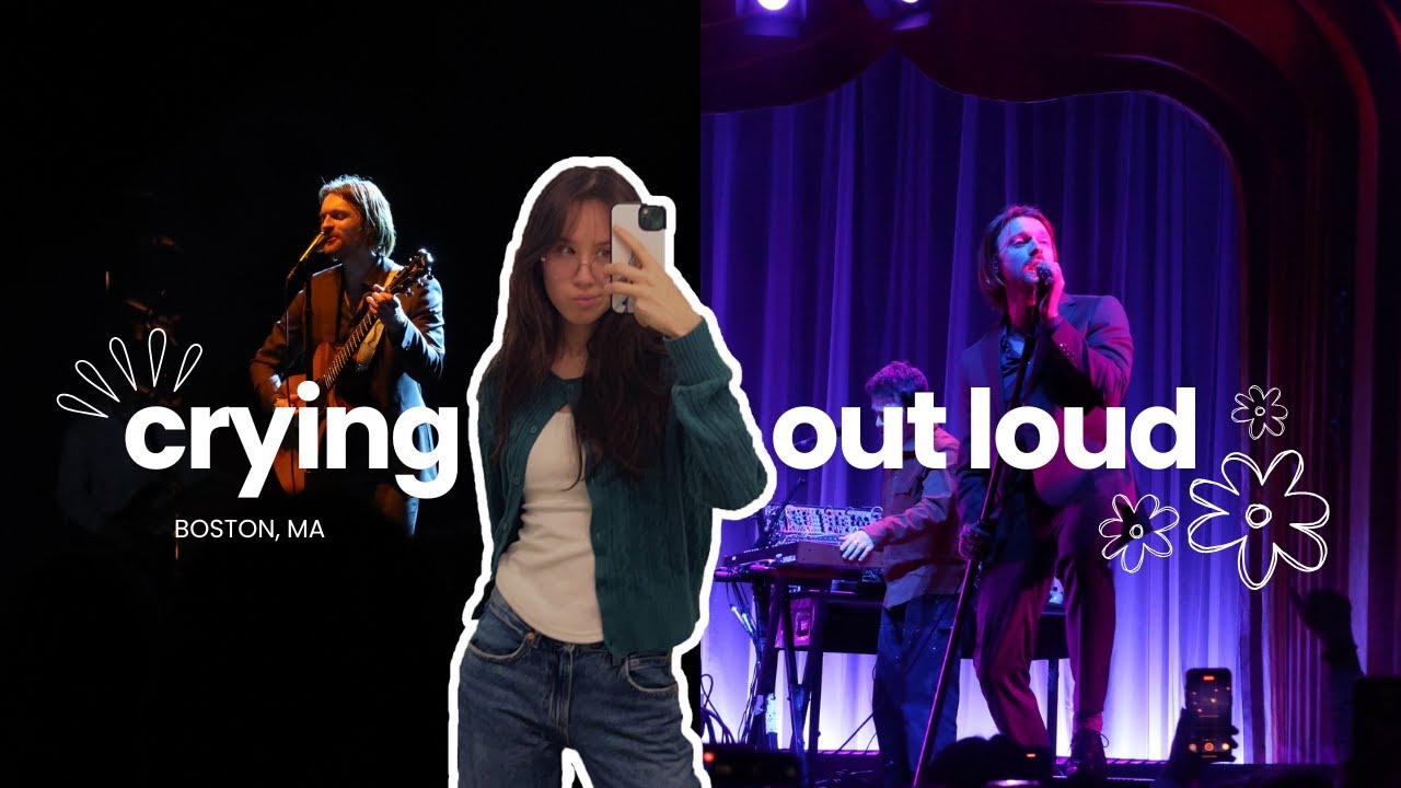 I flew to Boston to see FINNEAS 🎤 Crying out Loud Tour, GRWM & More ...