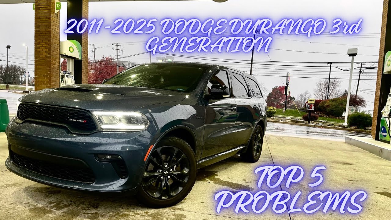 QUICK VIDEO TOP 5 PROBLEMS OF DODGE DURANGO SUV 2011-2023 3rd ...