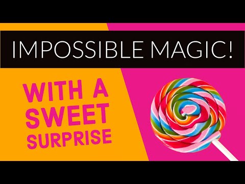Magic With A Sweet Surprise - YouTube
