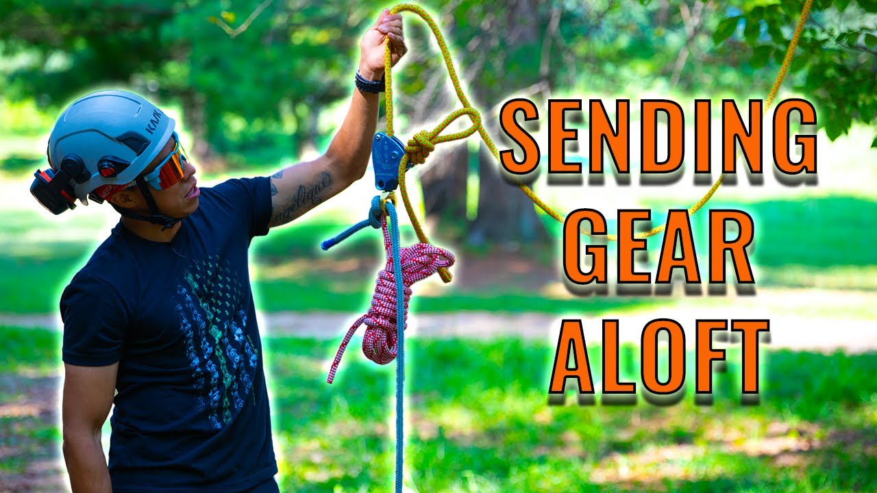 Tree Work Tips: Sending Gear Aloft! - YouTube