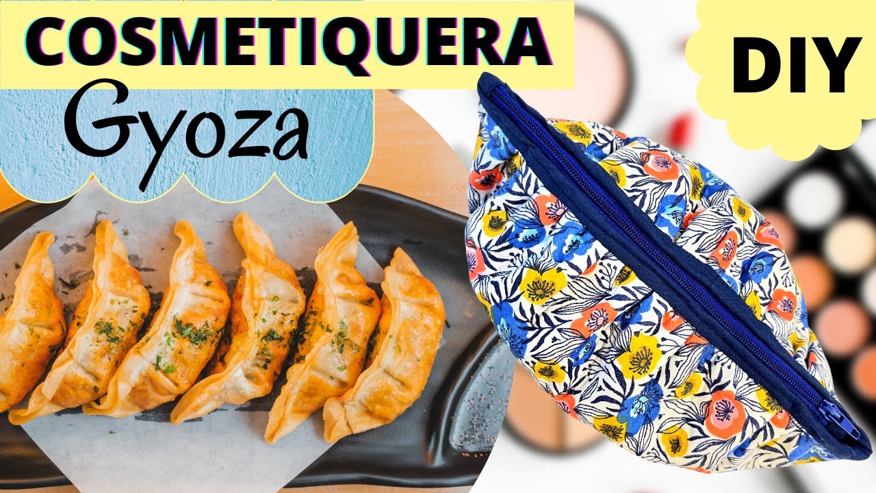 COSMETIQUERA GYOZA TUTORIAL | Yuyis Creations - YouTube