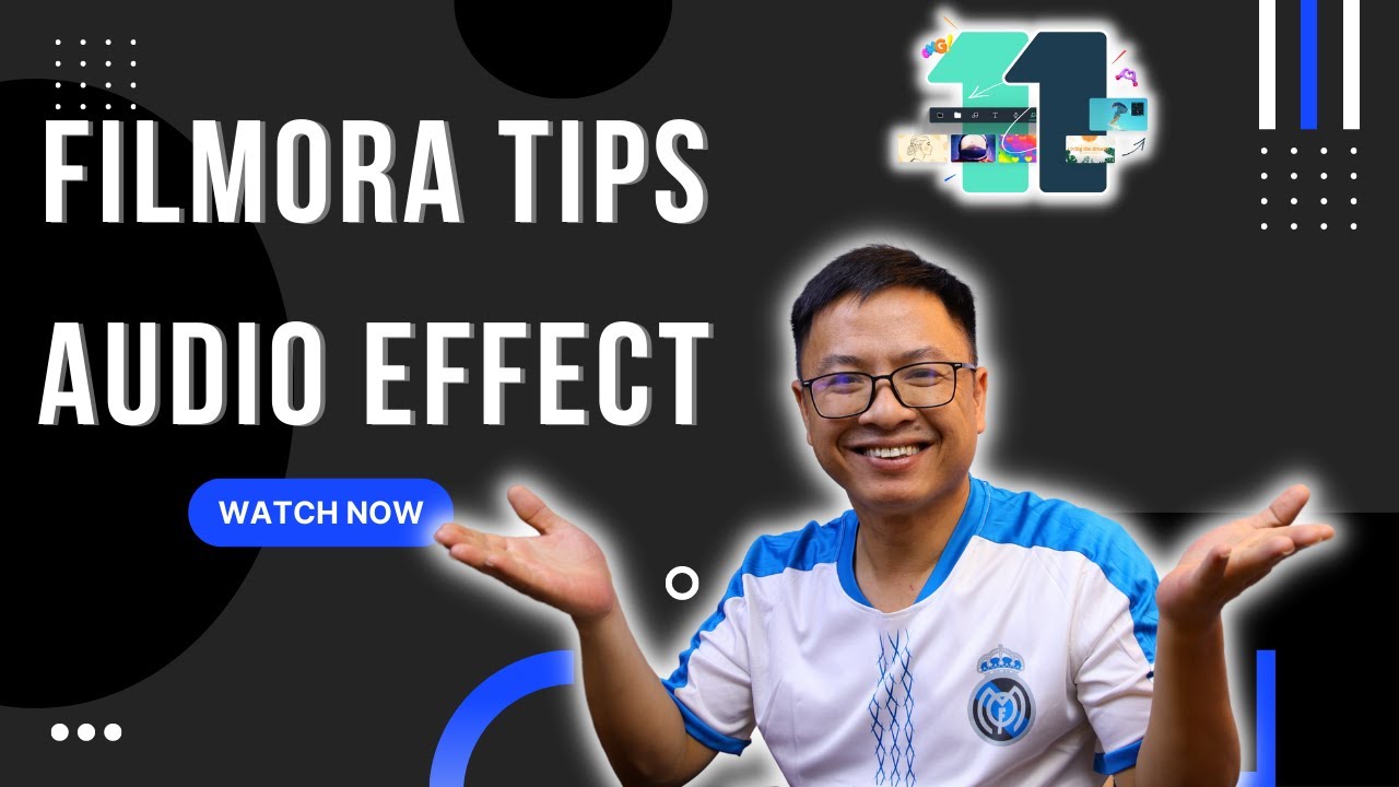 Filmora 11 Editing Tips - Adding Audio Effect - YouTube