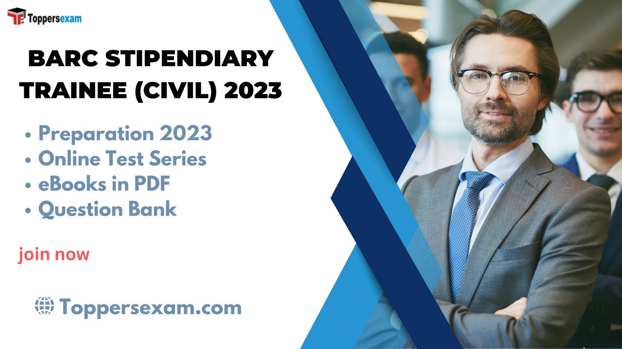 BARC STIPENDIARY TRAINEE (CIVIL) Mock Test 2023, Update Syllabus ...