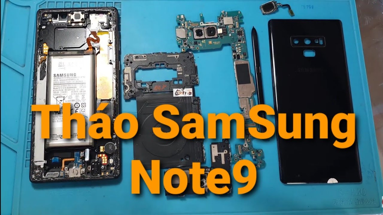 Hướng dẫn tháo Ráp Samsung Note 9 | Instructions for disassembly ...