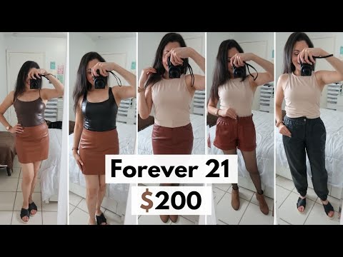 12 Clothing Pieces from Forever 21 for $200 | Try-On Haul