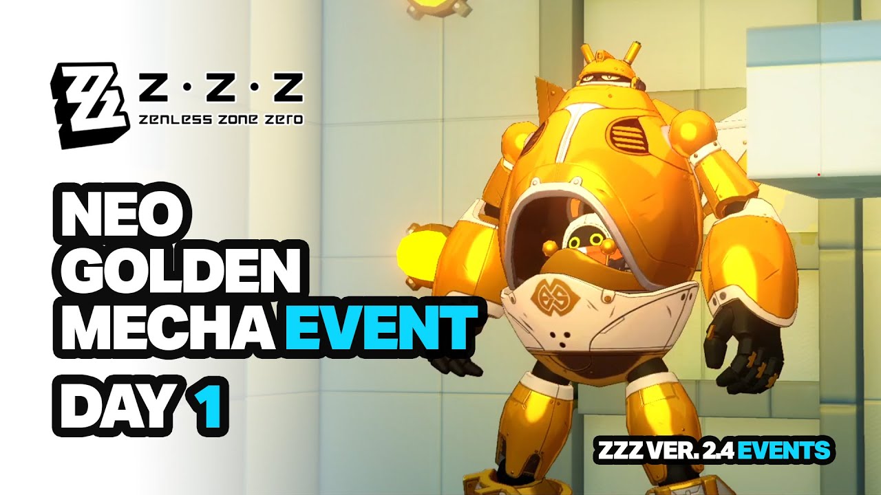 Neo Golden Mecha Event Day 1 Gameplay - Zenless Zone Zero 2.4 - YouTube