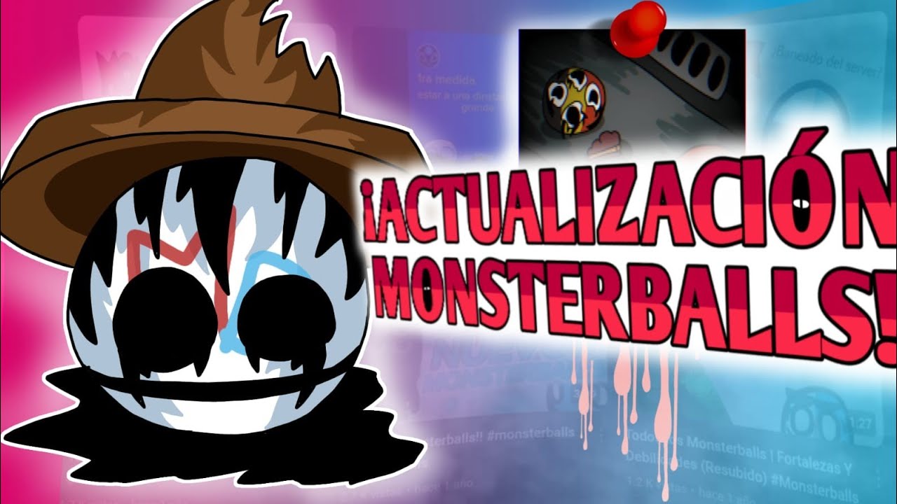 NUEVA ACTUALIZACIÓN de MONSTERBALLS🍇👾| Categoría MonsterTubers - YouTube