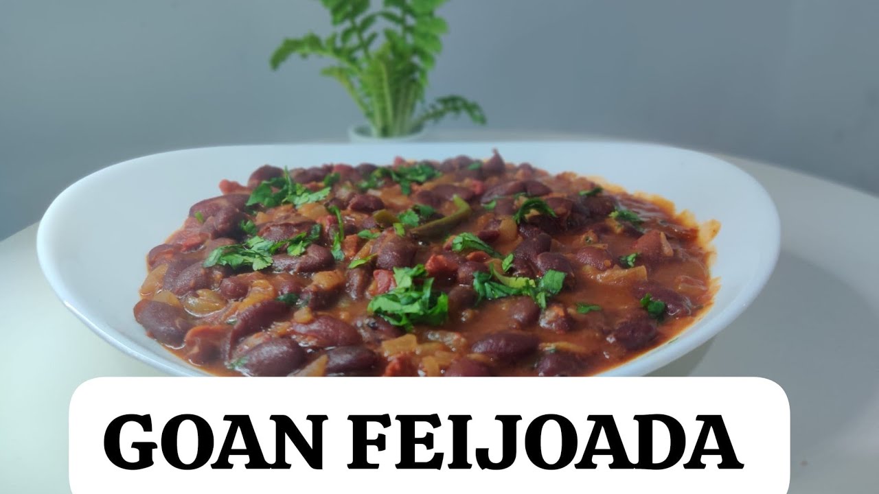 GOAN FEIJOADA(EASY)RECIPE KIDNEY BEANS WITH GOAN(CHORISA)SAUSAGES - YouTube