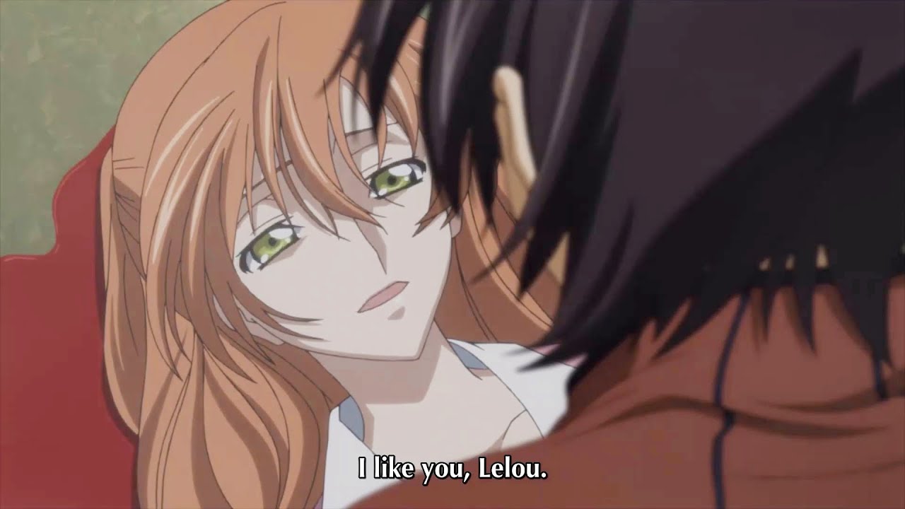 Shirley bleeding to death ~ Lelouch stays with her in her last moments ...