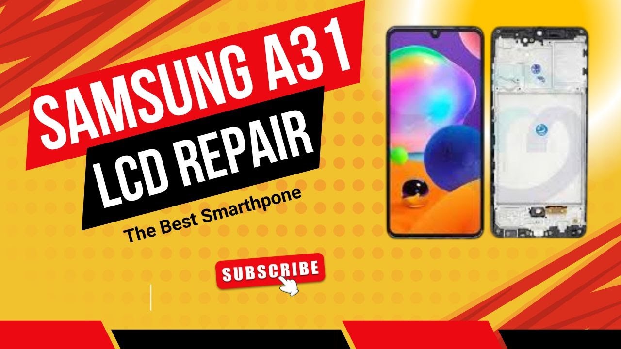 How to Replace Samsung Galaxy A31 Display | Quick & Easy Repair ...