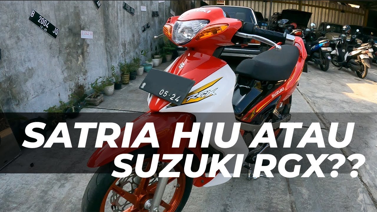 SUZUKI SATRIA HIU ATAU SUZUKI RGX REVIEW - YouTube