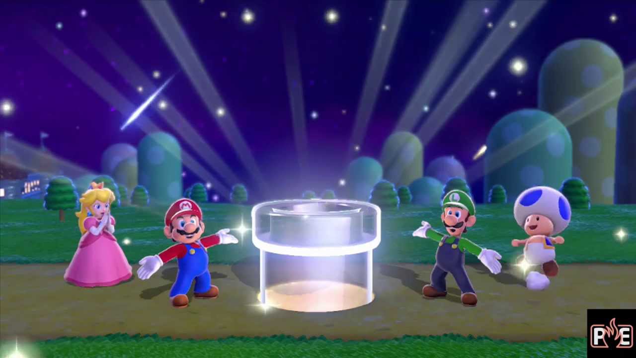 Super Mario 3D World Intro + World 1-1 - 1080p - YouTube