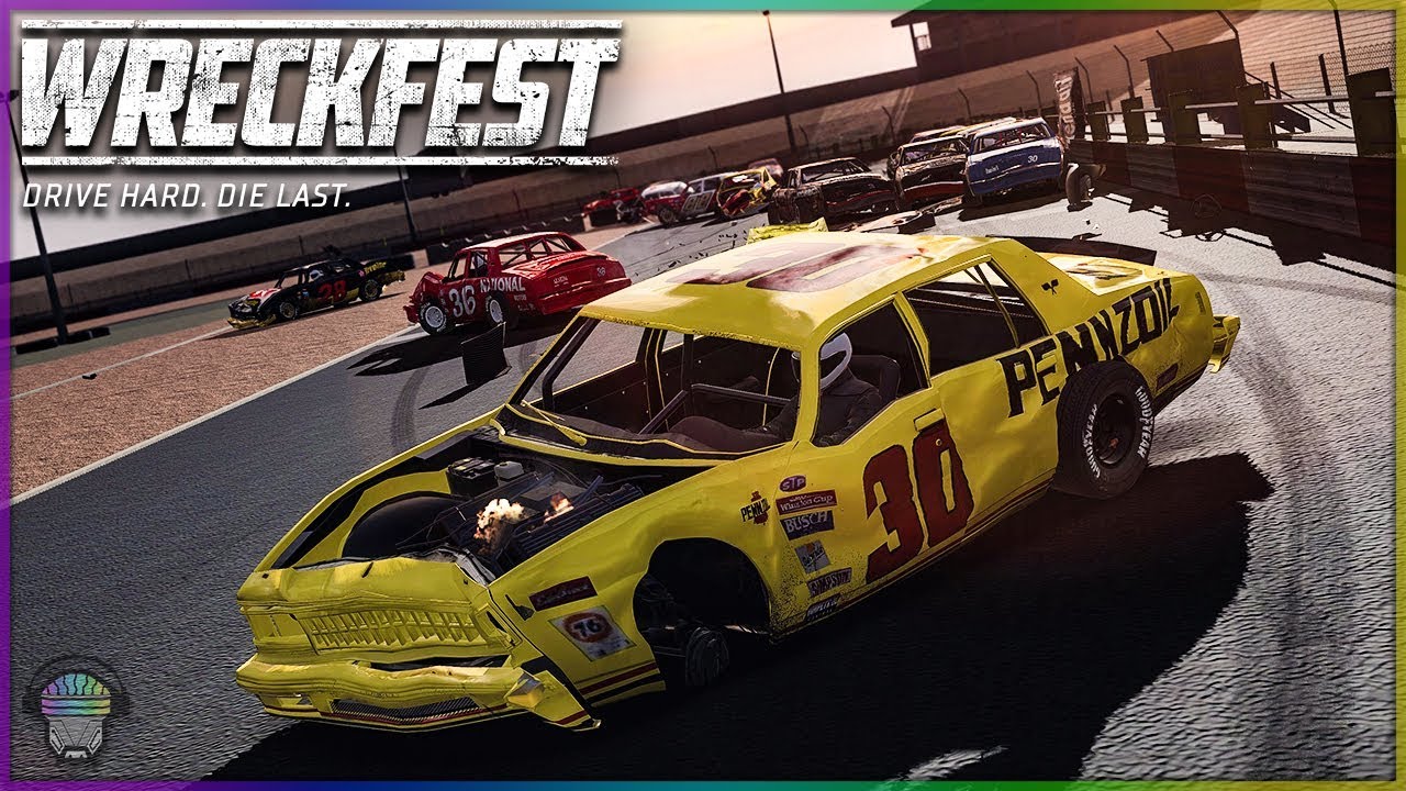 NASCAR CARNAGE IN THE UK! | Wreckfest | NASCAR Legends Mod - YouTube