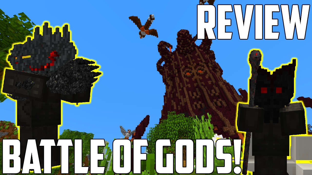 Must Play PvP Game - Battle of Gods Map Review [Minecraft] - YouTube