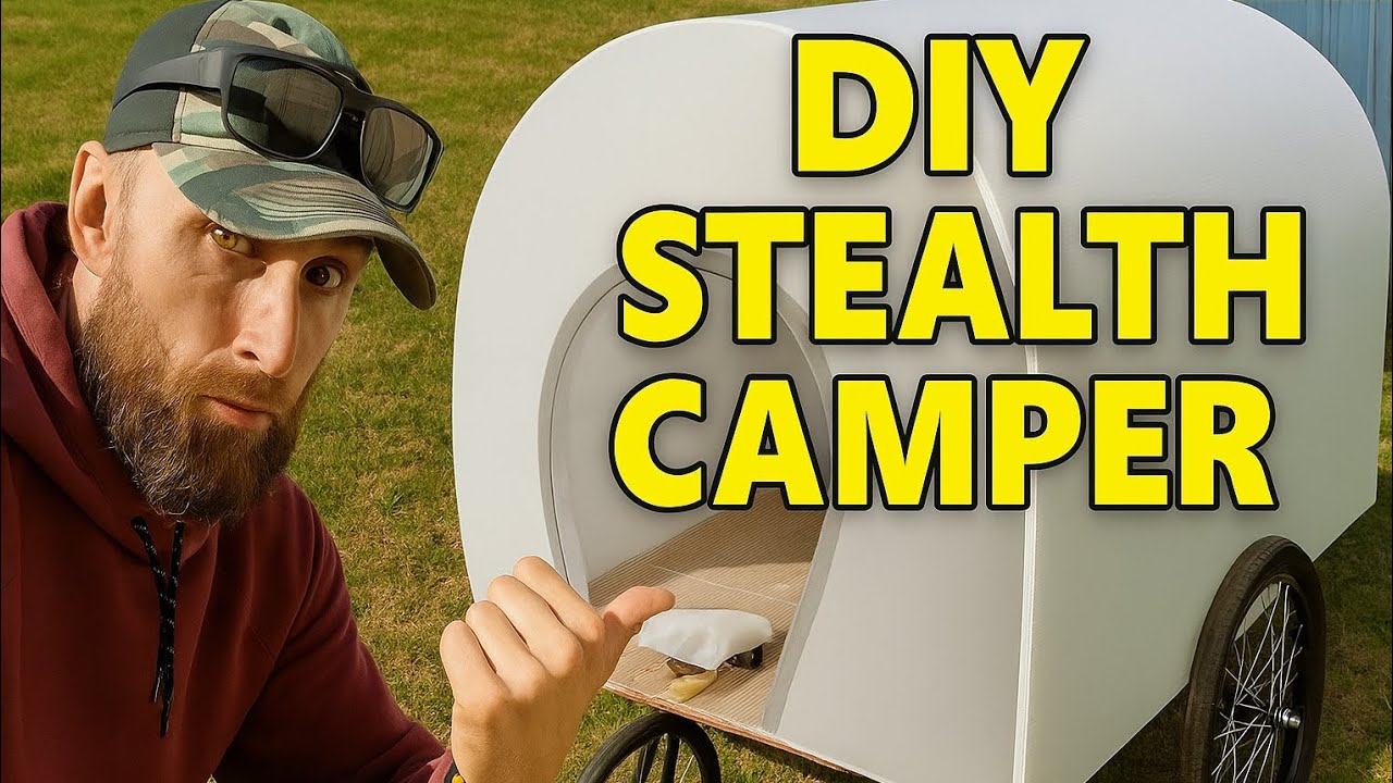 Building a Stealth Camper Trailer From Scratch - YouTube