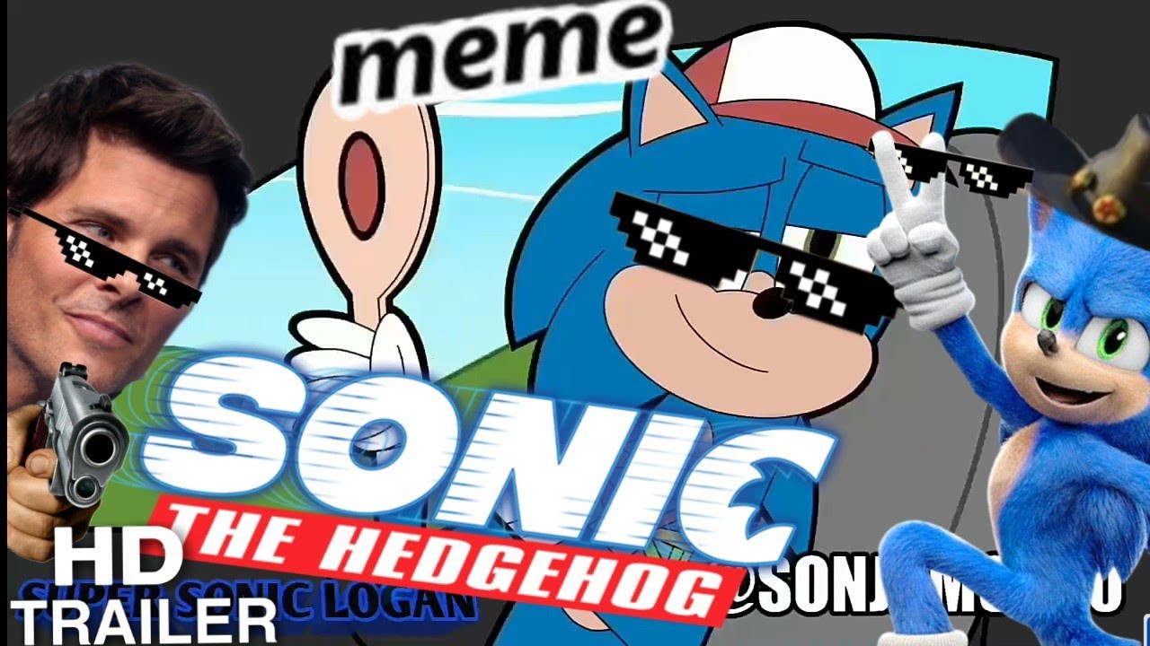 SONIC MOVIE 2020 TRAILER 1 MEME - YouTube