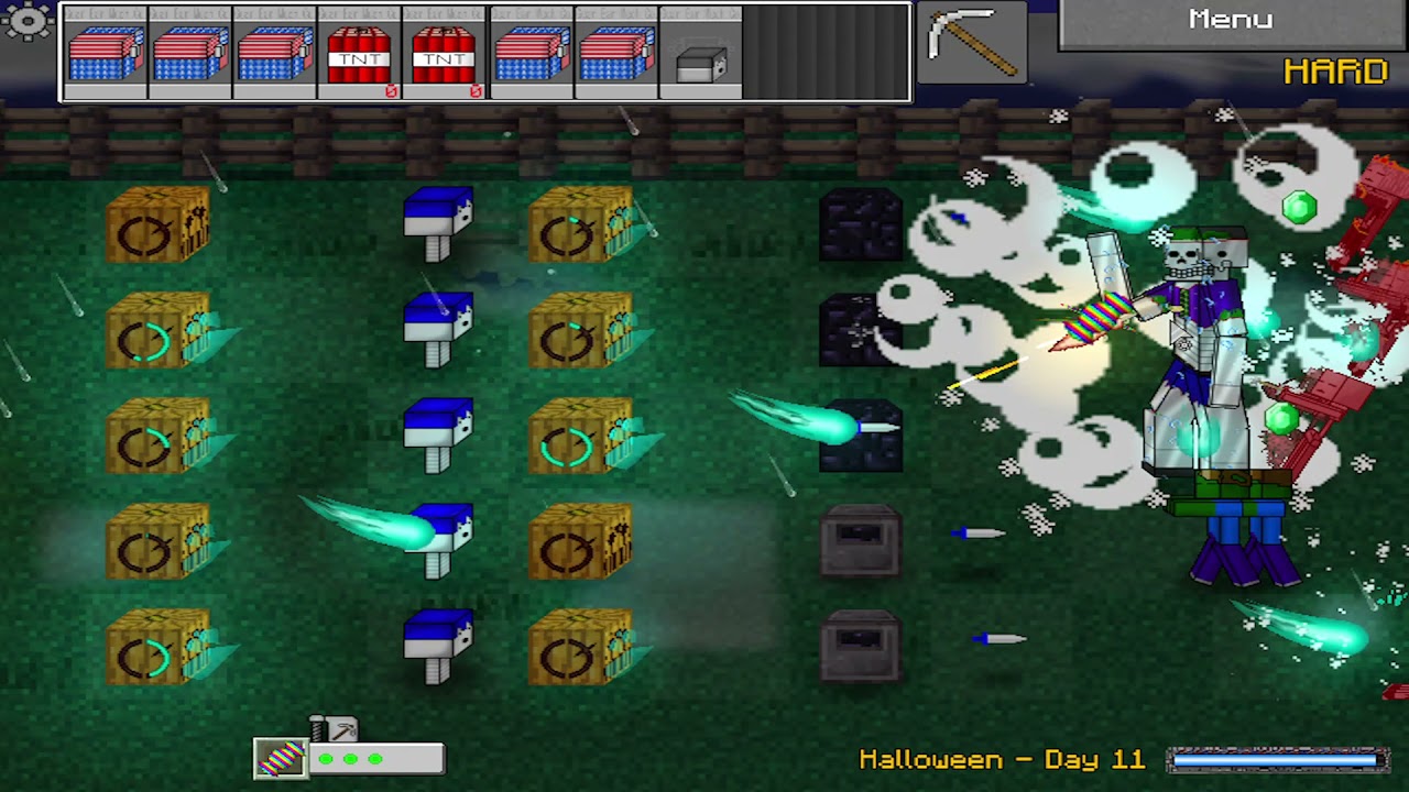 Minecraft vs Zombies 2 - Frankenstein Boss HARD Guide - Plants vs ...