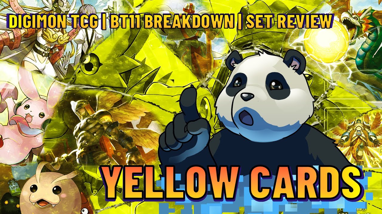 Digimon TCG | BT11 Breakdown | Set Review - Yellow Cards - YouTube