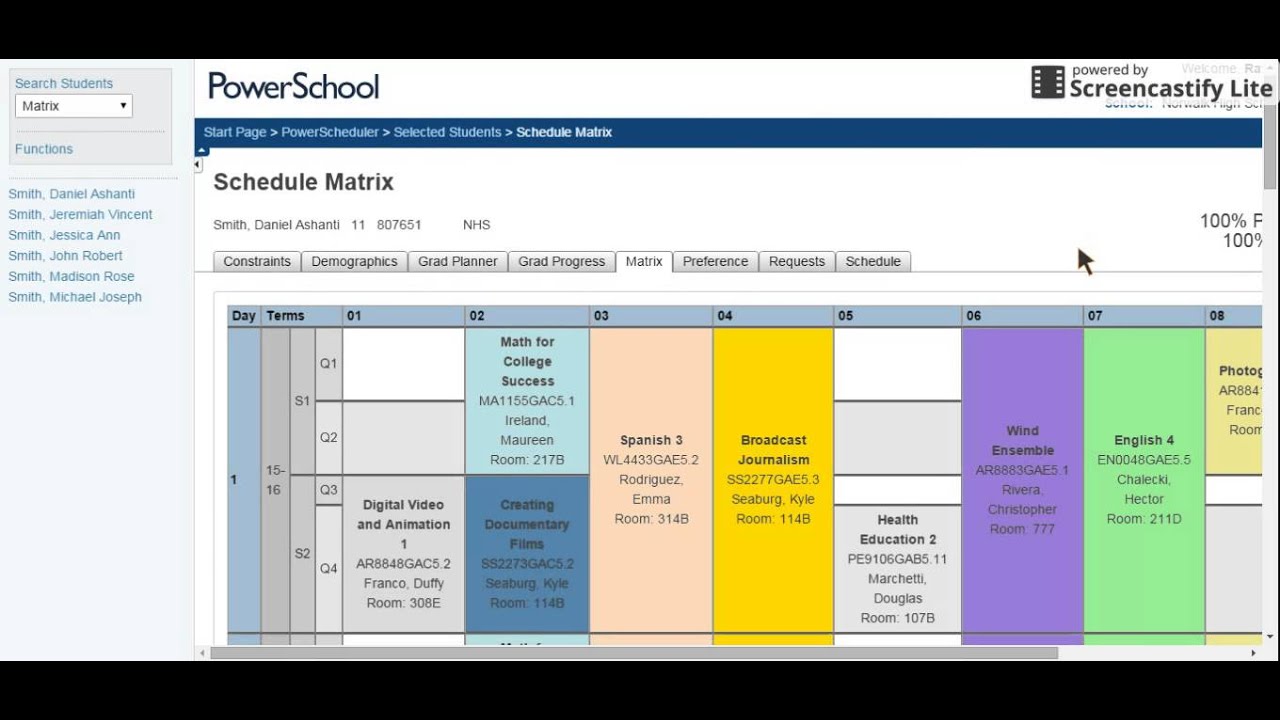 PowerSchool schedules BEFORE going live - YouTube
