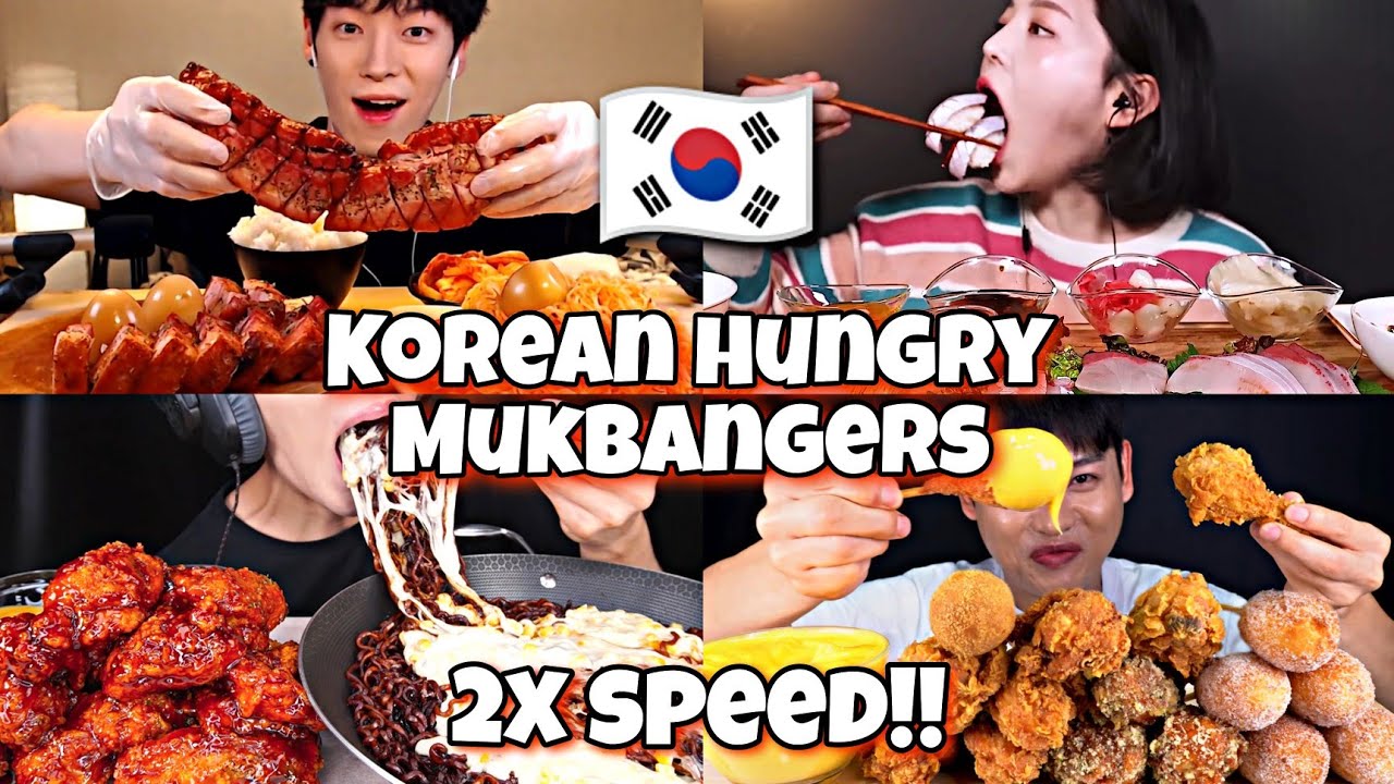 2X Speed!!💥ASMR Fast Motion Satisfying Eating Mukbang Compilations ...