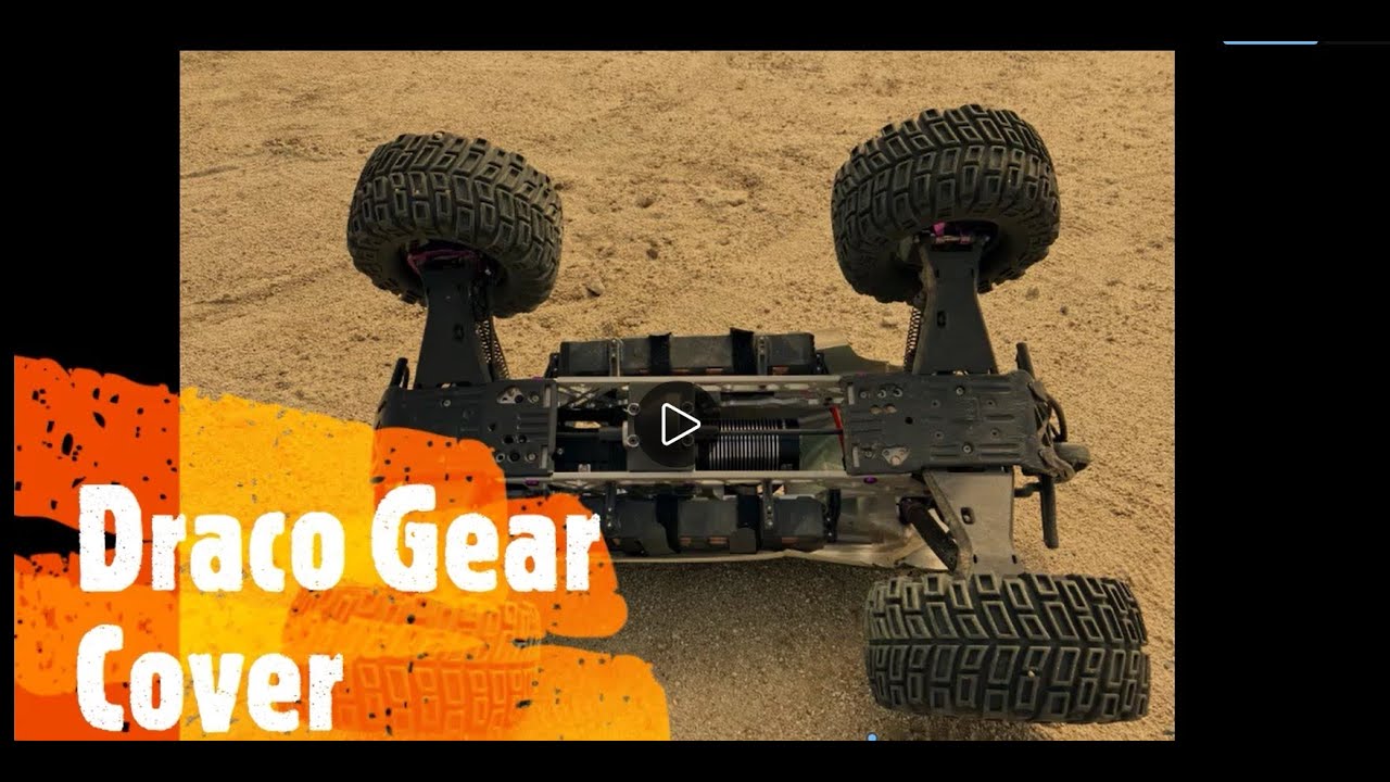 Draco Centre Diff Set - 3D Printed Gear Cover - YouTube