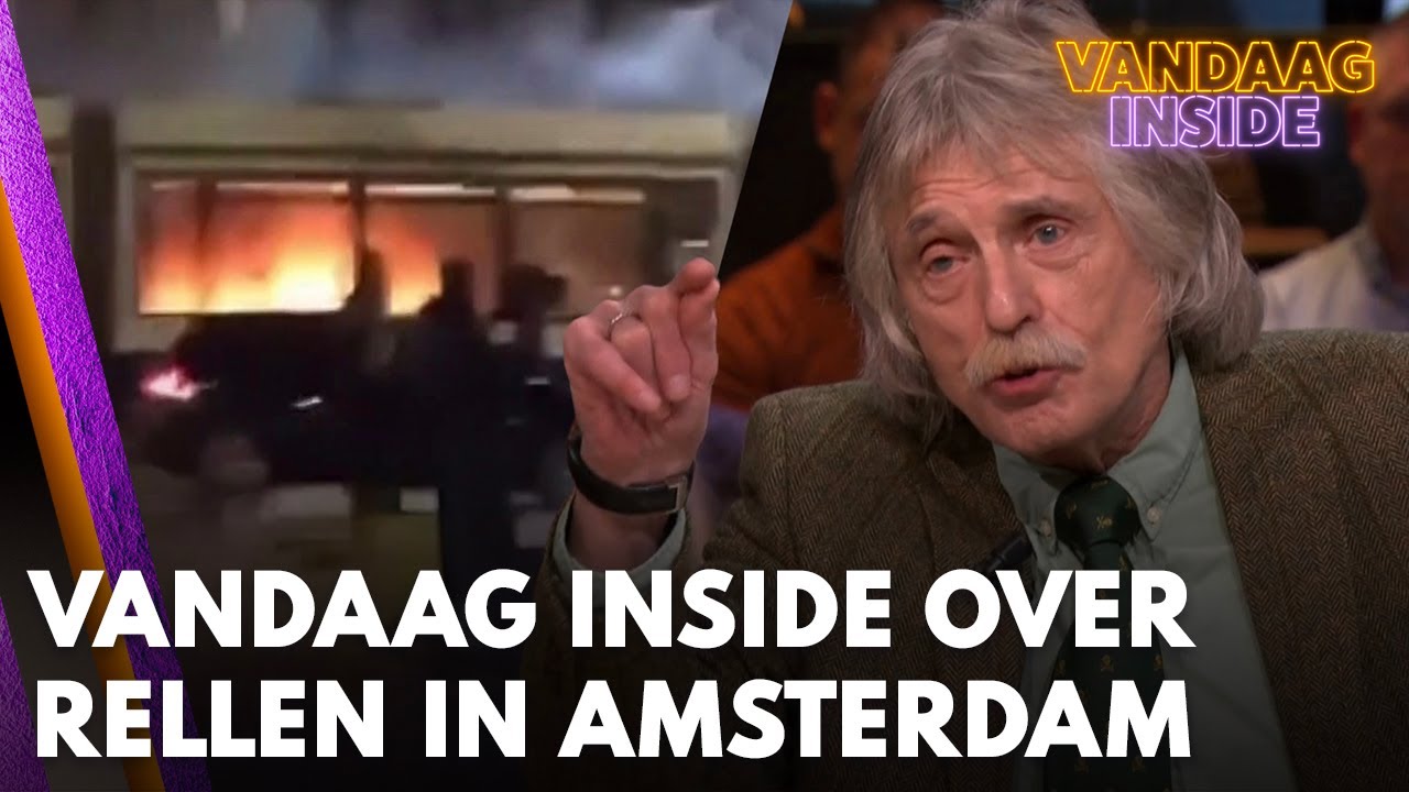 Vandaag Inside reageert uitgebreid op de rellen op Plein 40-45 in ...