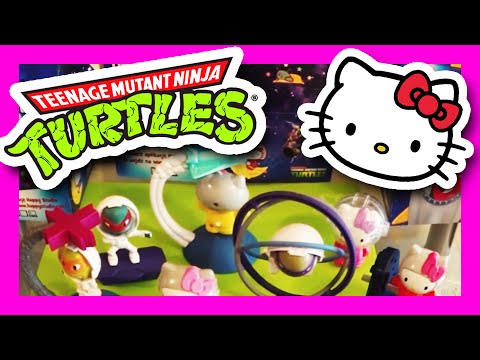 Teenage Mutant Ninja Turtles & Hello Kitty in Space McDonalds Happy ...