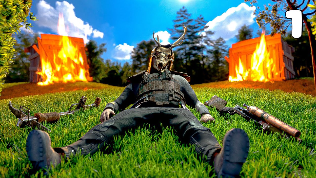 RAIDEAMOS A TODOS LOS VECINOS CON MOLOTOV ft. CRU - Rust - YouTube