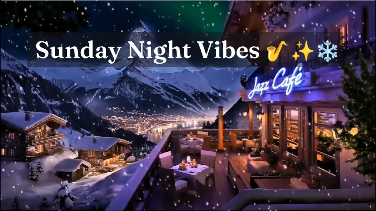 Sunday Night Vibes 🎷 K-Jazz Saxophone Music for a Cozy Evening - YouTube