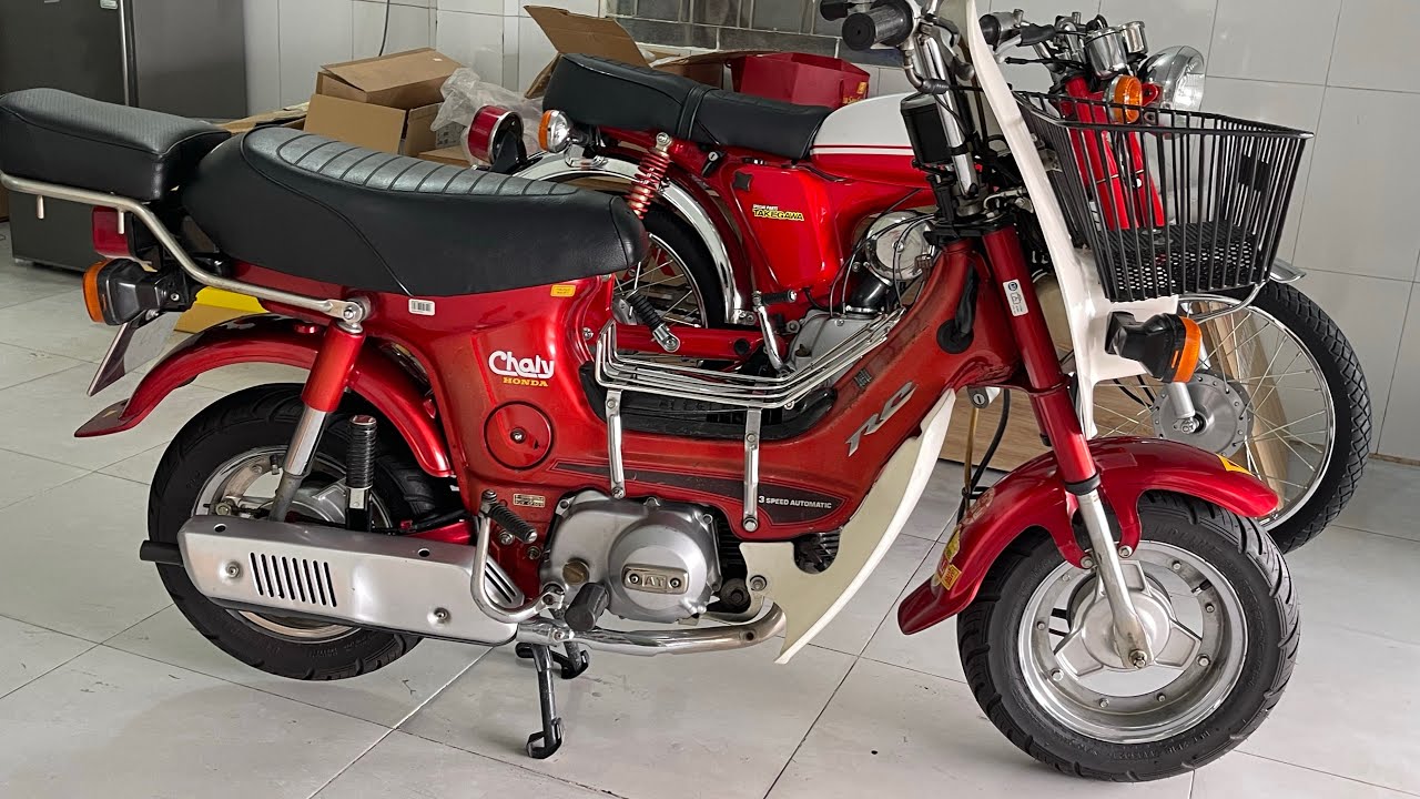 Honda Chaly tự động có đề chính chủ Sơn zin(xe đã bán) - YouTube