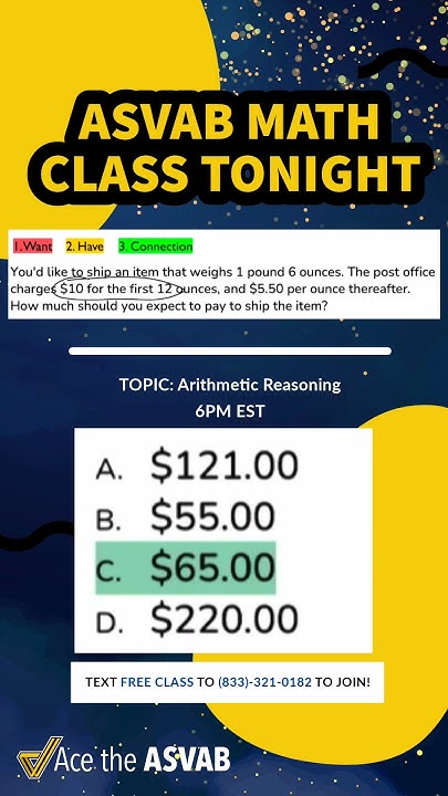 ASVAB Arithmetic Reasoning: How to Solve a Unit Conversion Word Problem ...