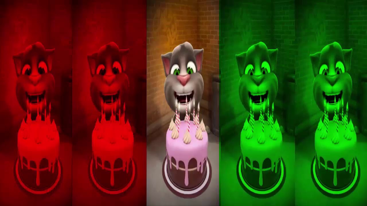 Talking Tom Cat Funny Fail Colors Movement -- Tom Video 38 - YouTube
