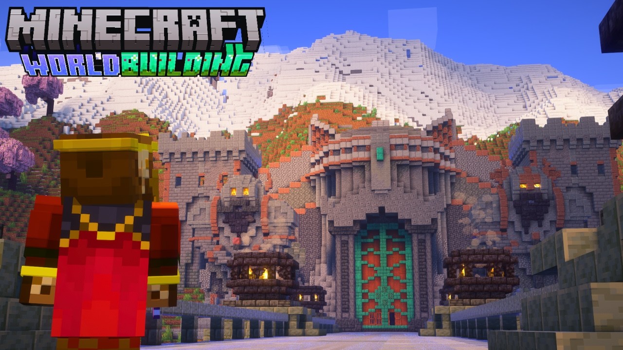 Finishing the Dwarven Gate! | Minecraft Survival Worldbuilding 1.21 - YouTube