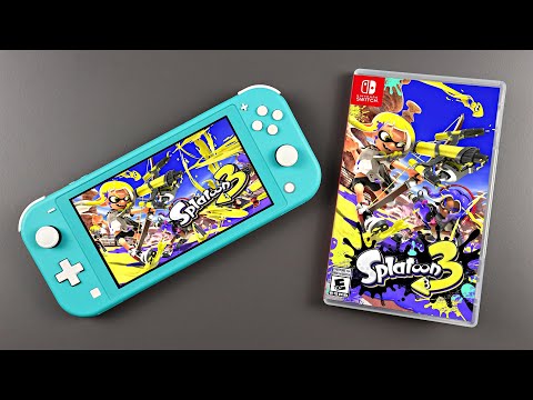 Splatoon 3 Nintendo Switch Lite Gameplay - YouTube