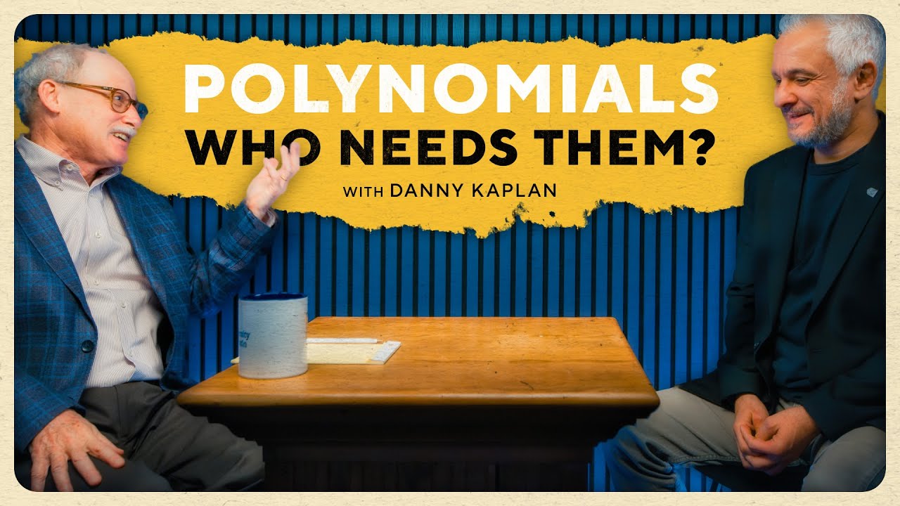 Your Math Class Will CHANGE Your Life w/ Professor Danny Kaplan - YouTube