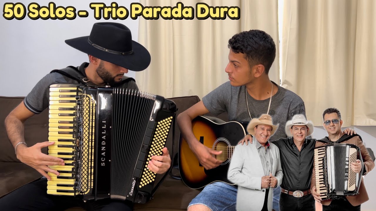 50 Solos do Trio Parada Dura na Sanfona - YouTube