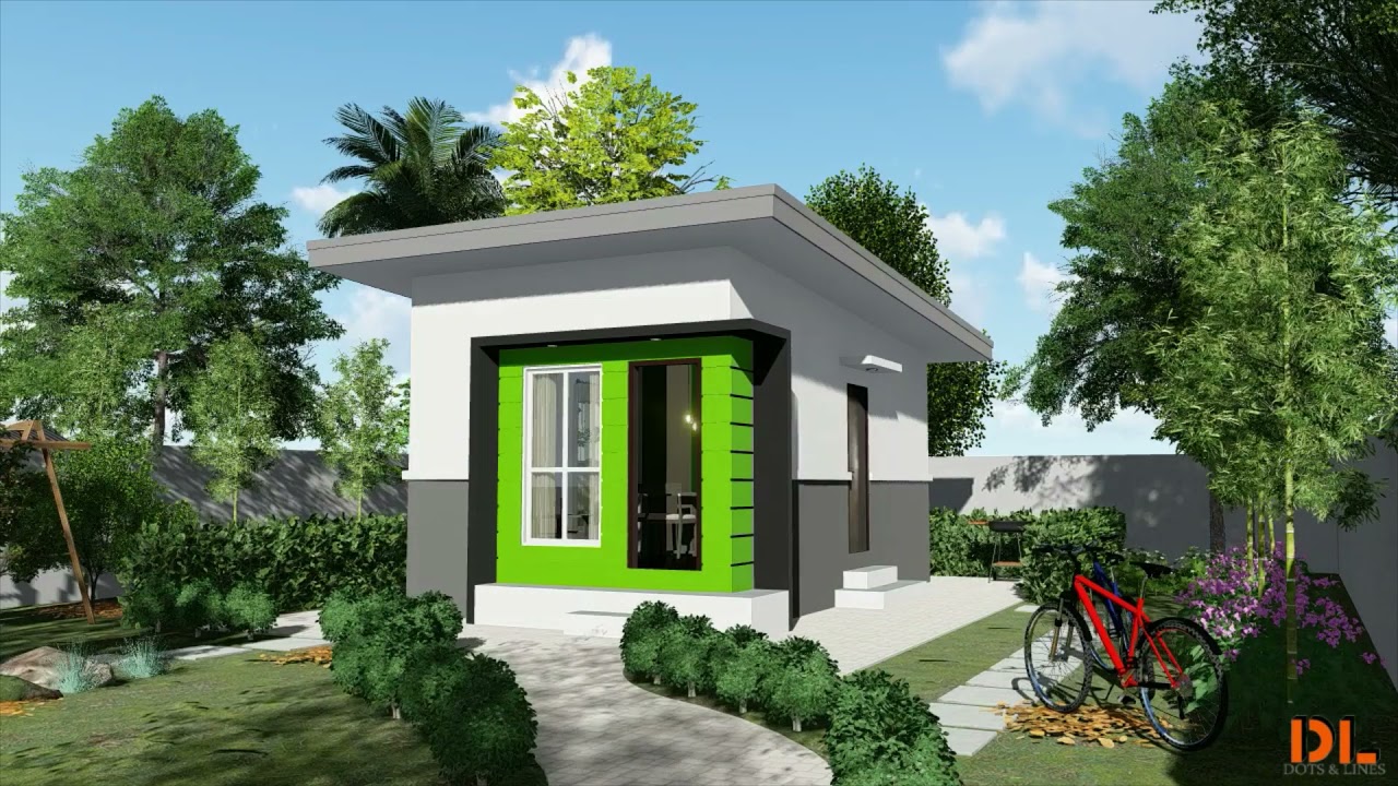 Small House Design (4x7 meters) - YouTube