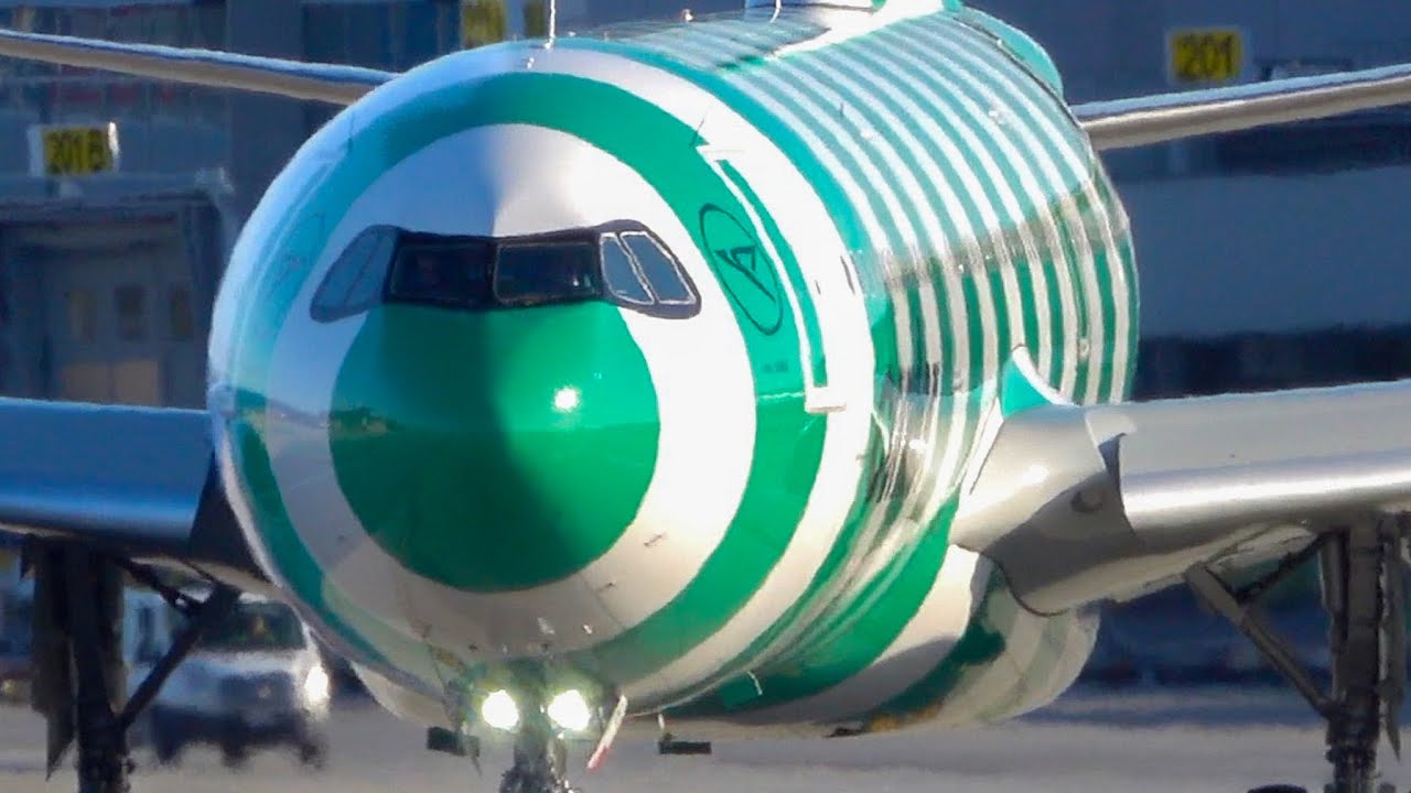 10 Minutes of AMAZING AIRBUS A330 Take Offs & Landings | LAX Plane ...