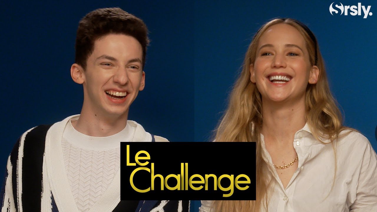 ☯ LE CHALLENGE : Jennifer Lawrence & Andrew Feldman nous racontent le ...