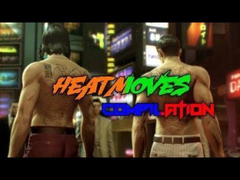 Yakuza 0 Heat Actions compilation Kiryu - YouTube