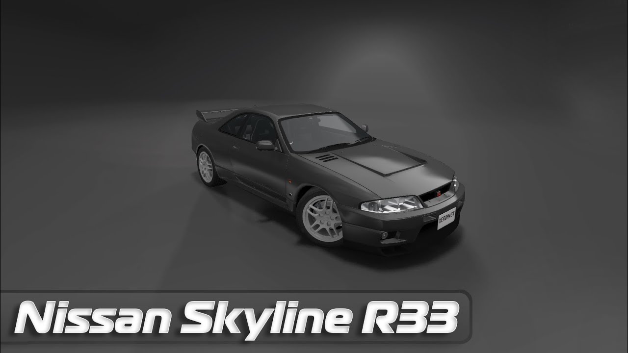 Мод Nissan Skyline R33 для BeamNG.drive - YouTube