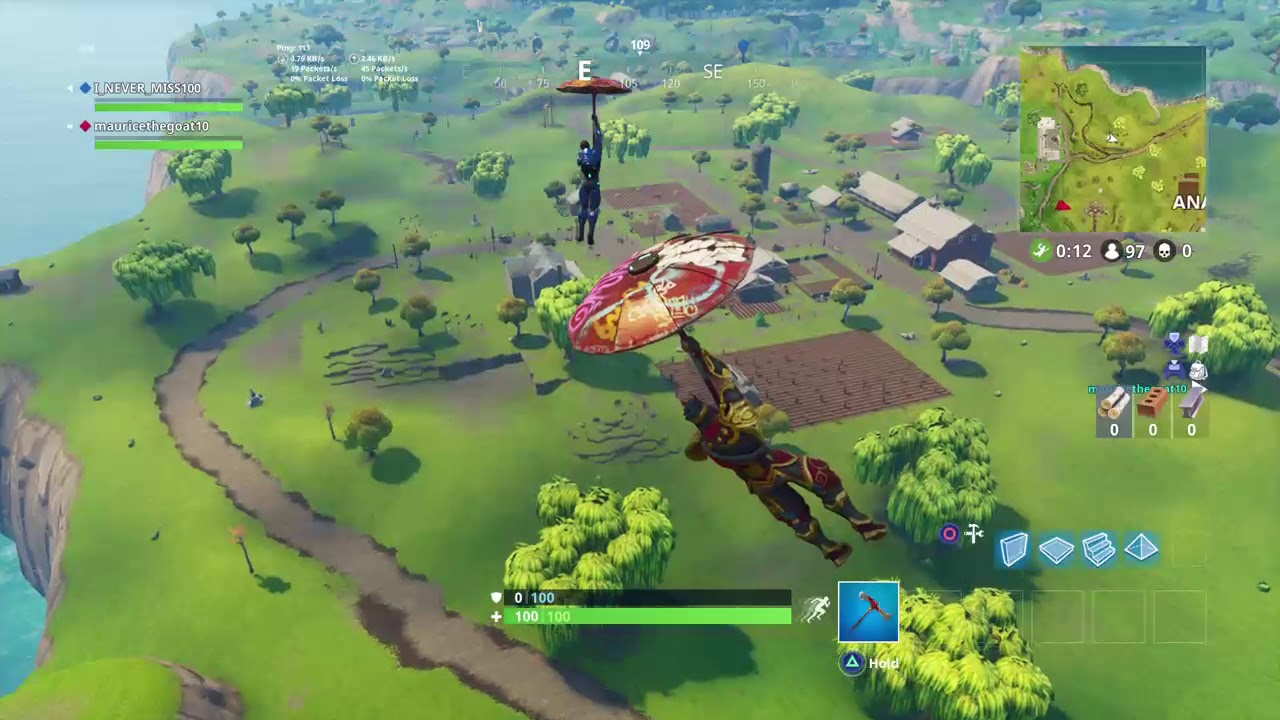 All blue challenge with kaylen the god - YouTube