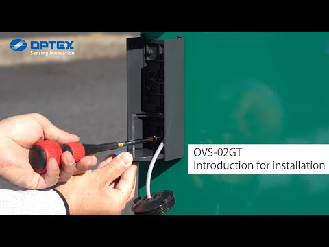 OPTEX – OVS-02GT – Introduction for installation - YouTube
