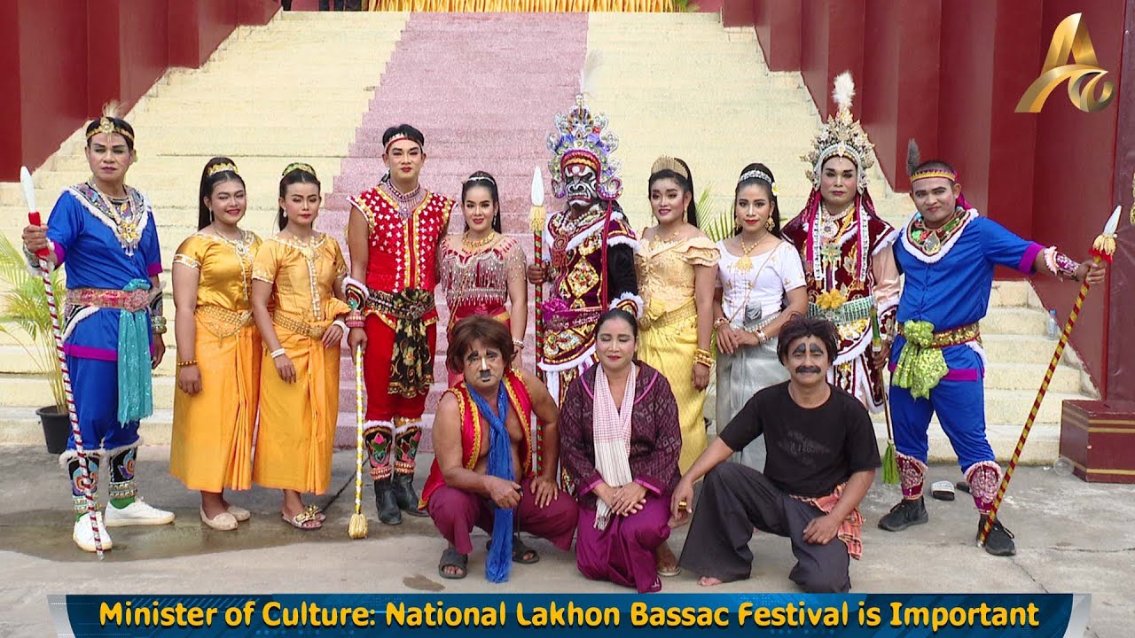 Minister of Culture: National Lakhon Bassac Festival is Important - YouTube