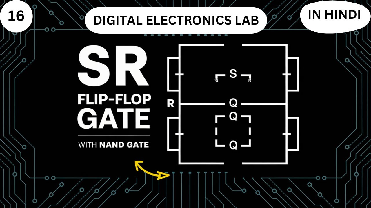 SR Flip Flop Using NAND Gate.SR flip-flop. - YouTube