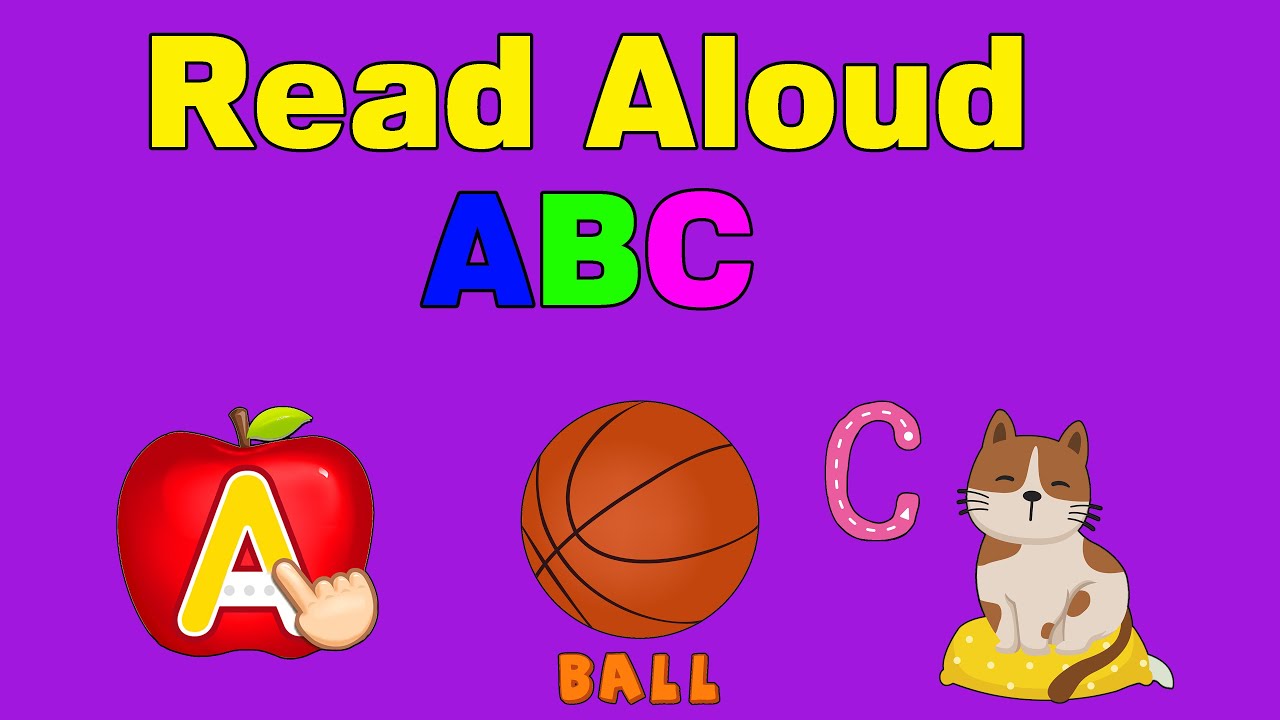 Read Aloud ABC | Learn English Complete Letters | ABC Learning ...