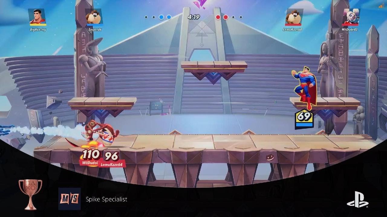 MultiVersus Superman double spike - YouTube