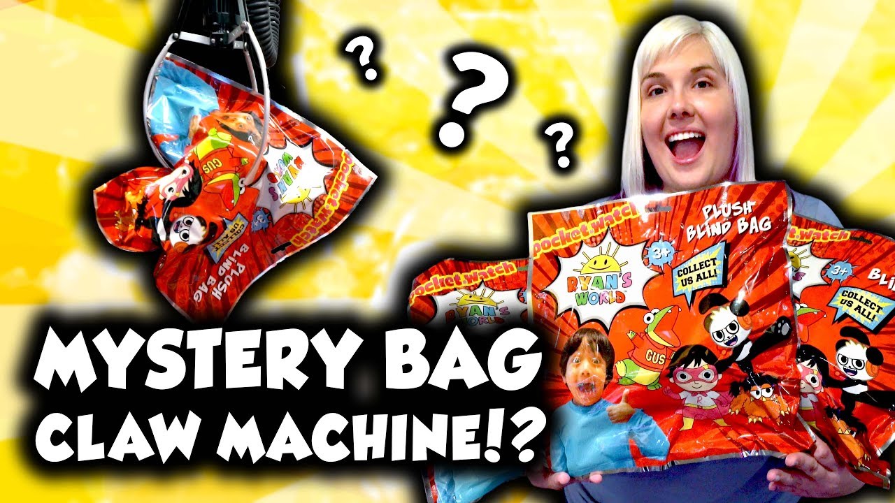 Mystery bag claw machine with mystery plush! - YouTube